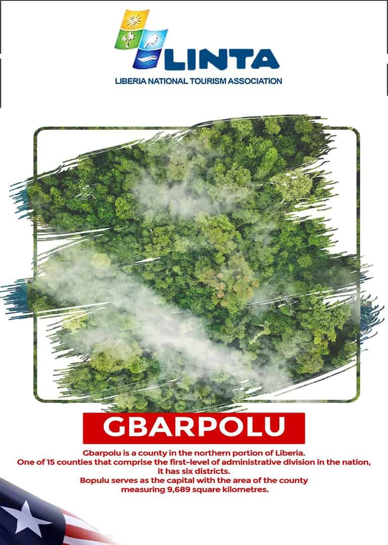 Gbarpolu County - Liberia National Tourism Association